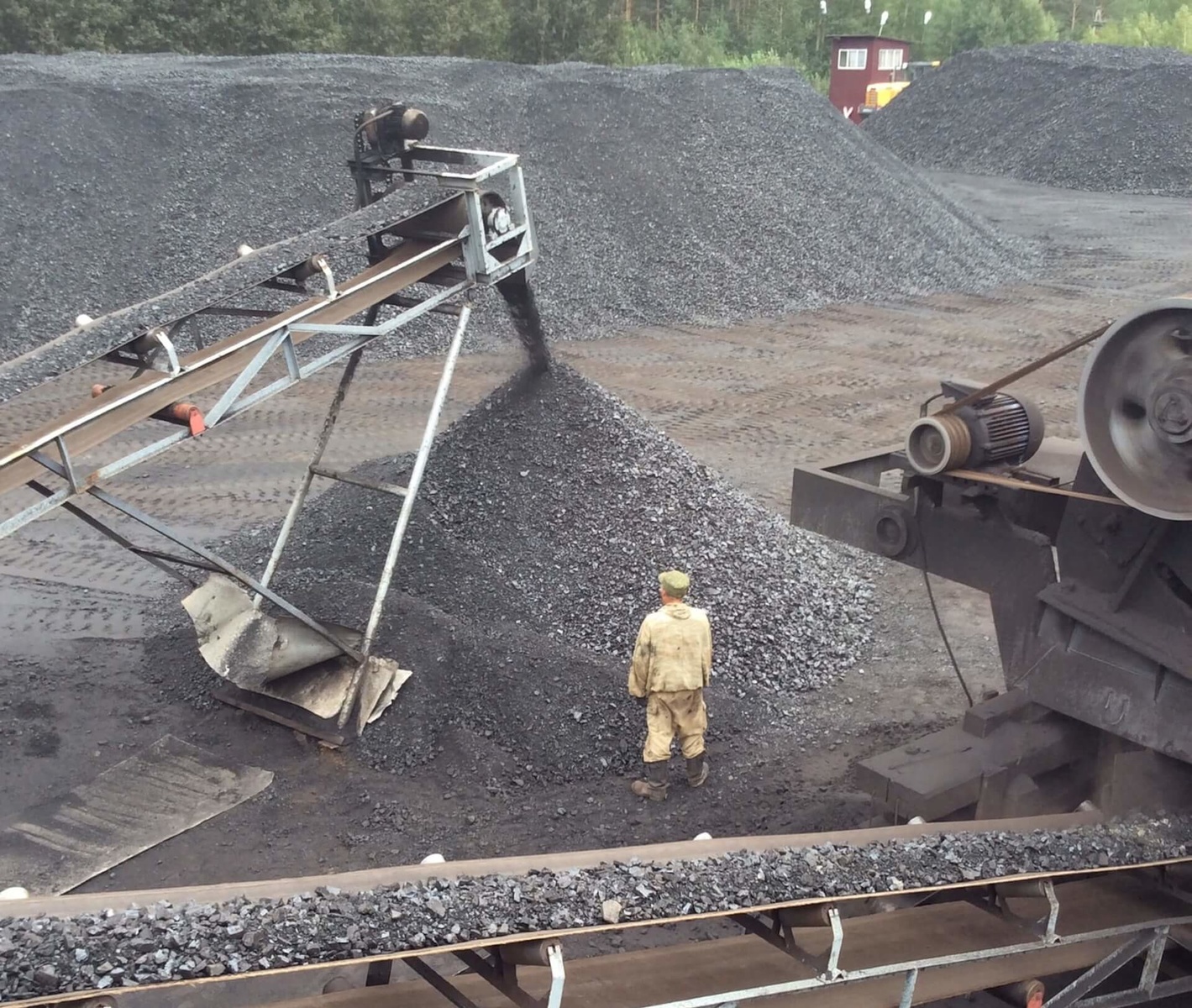Coal. Sorting and storage. | EKC.AG